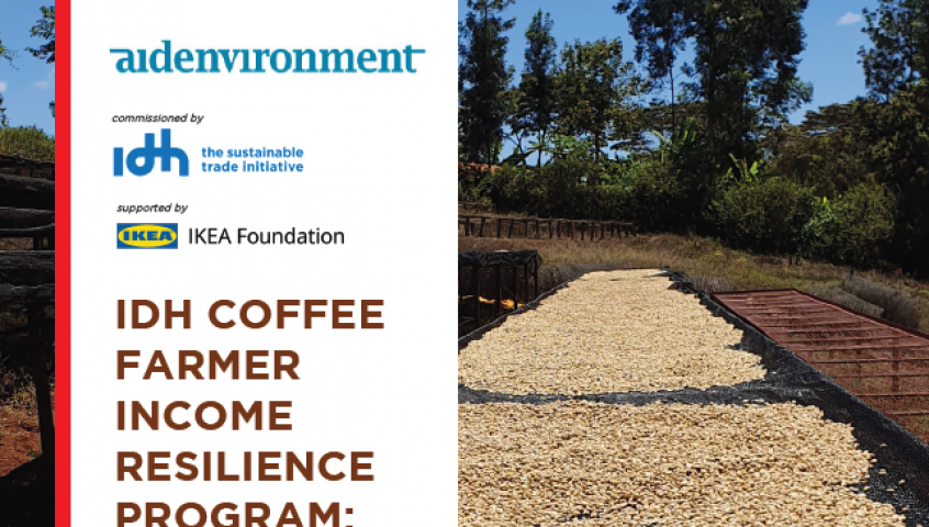 Roadmap on Living Income - IDH - the sustainable trade initiative