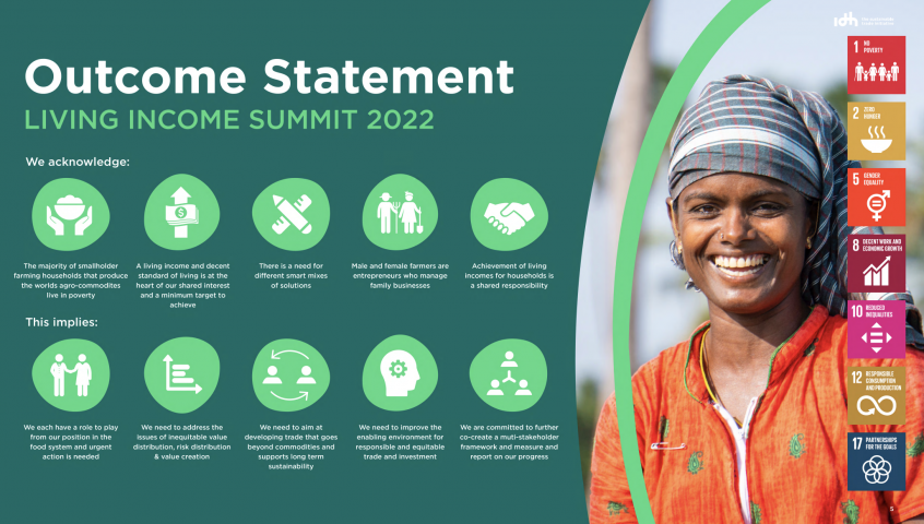 Roadmap on Living Income - IDH - the Sustainable Trade Initiative